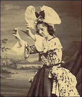 Maggie Mitchell (1832-1918) Amerikaanse actrice