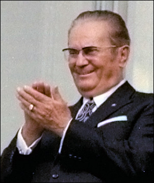 Josip Broz Tito (1892-1980) Joegoslavische president